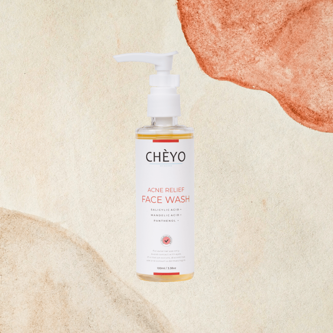 CHÉYO Skincare Acne Relief Face Wash - Cheyo Skincare