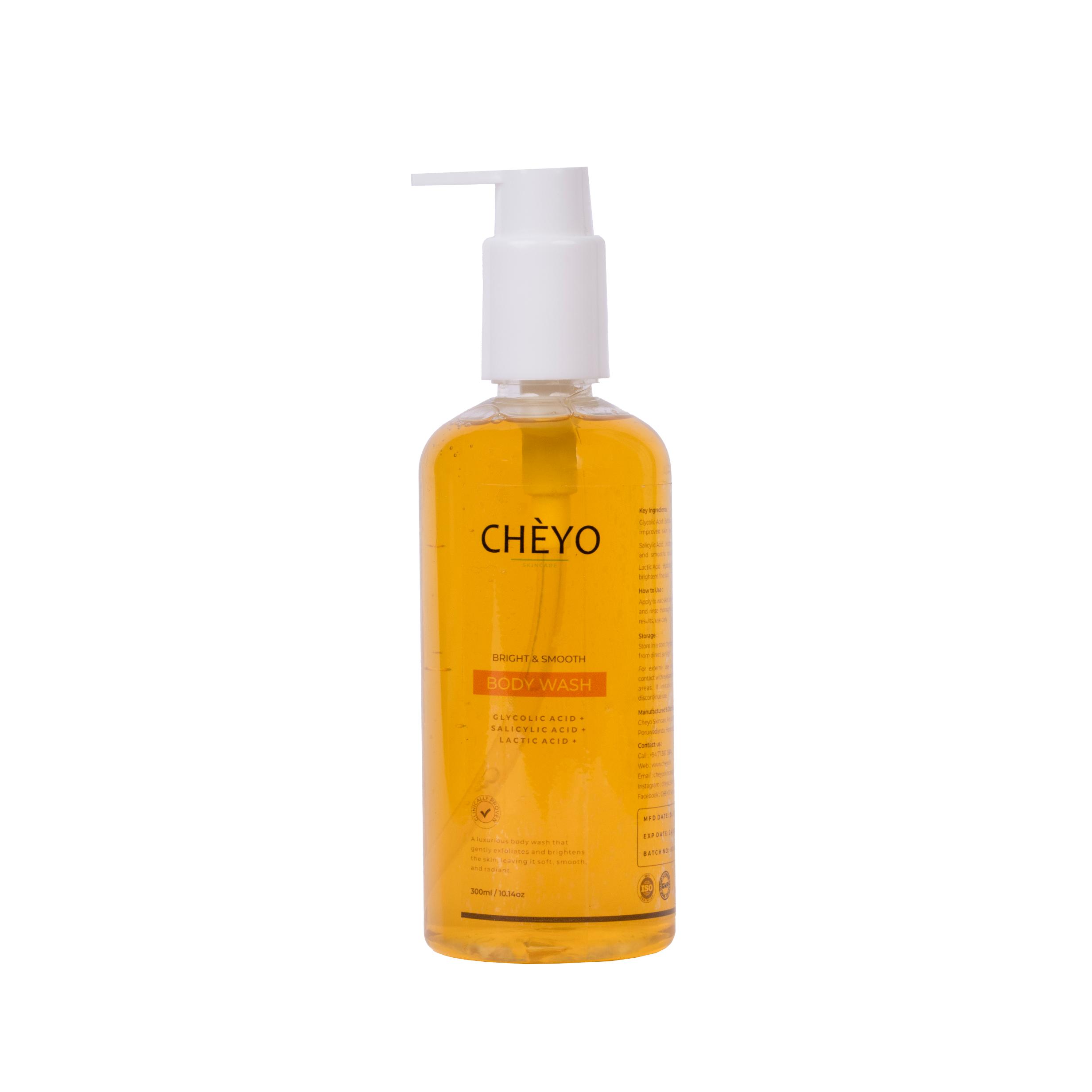 Bright & Smooth Body Wash - Cheyo Skincare